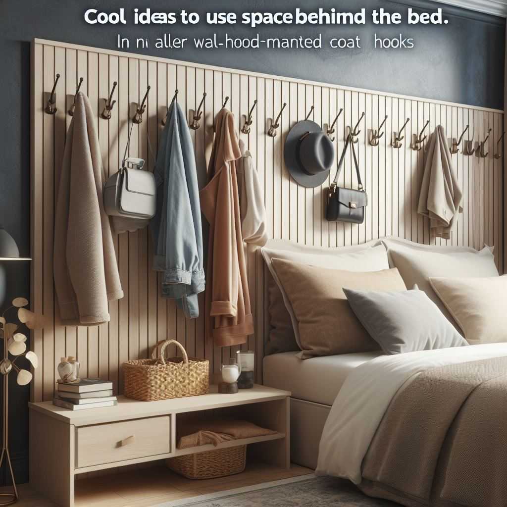15 Cool Ideas To Use Space Behind The Bed » HomeDecorFull