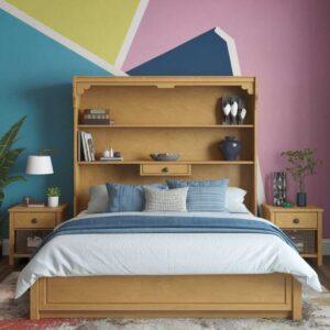15 Cool Ideas To Use Space Behind The Bed » HomeDecorFull