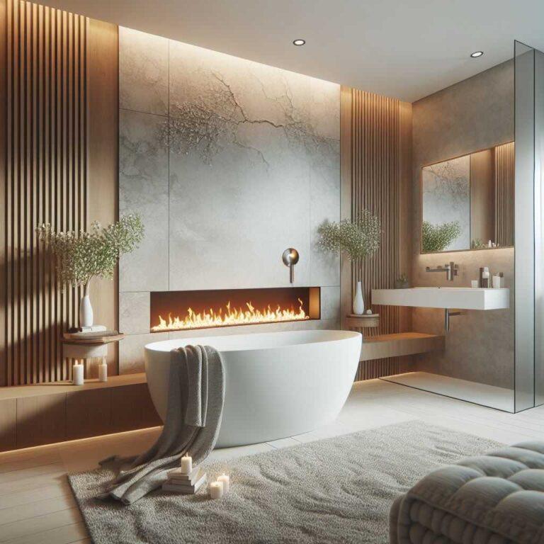 36 Stylish Half Wall Ideas for Your Bathroom » HomeDecorFull