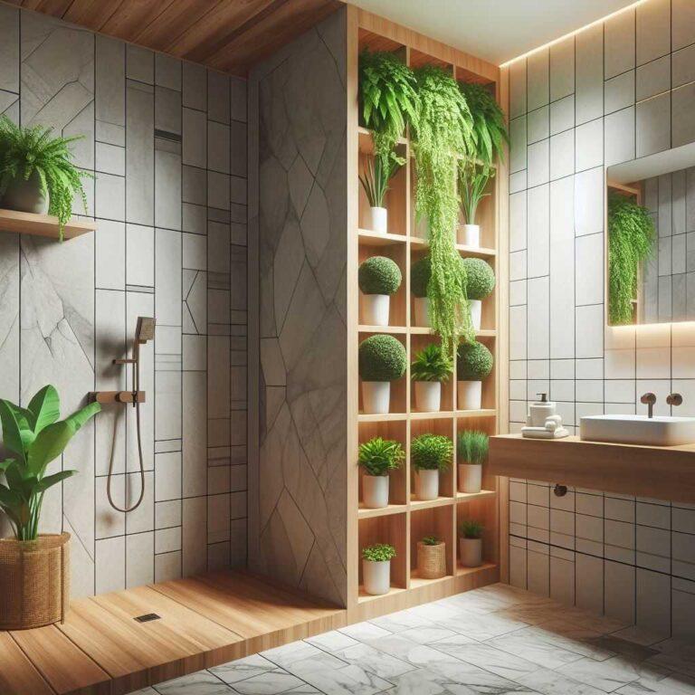 36 Stylish Half Wall Ideas for Your Bathroom » HomeDecorFull