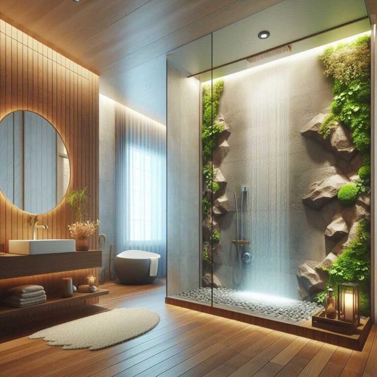 36 Stylish Half Wall Ideas for Your Bathroom » HomeDecorFull