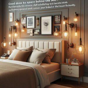 15 Cool Ideas To Use Space Behind The Bed » HomeDecorFull