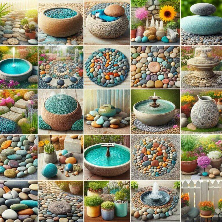 14 Decor Ideas To Use Pebbles Indoors And Outdoors » HomeDecorFull