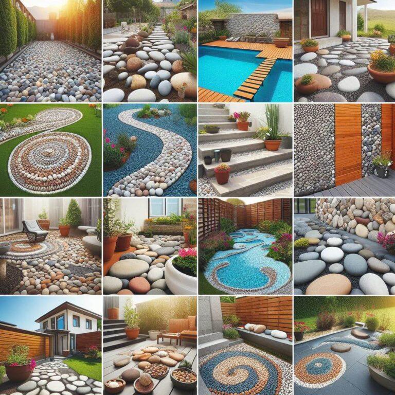 14 Decor Ideas To Use Pebbles Indoors And Outdoors » HomeDecorFull