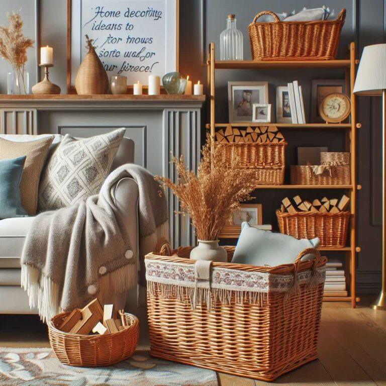 23 Home Decorating Ideas With Baskets » HomeDecorFull