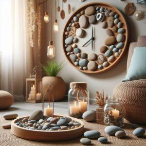 14 Decor Ideas To Use Pebbles Indoors And Outdoors » HomeDecorFull