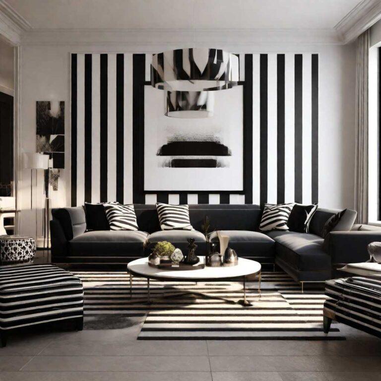 20 Black and White Living Room Decor Ideas » HomeDecorFull