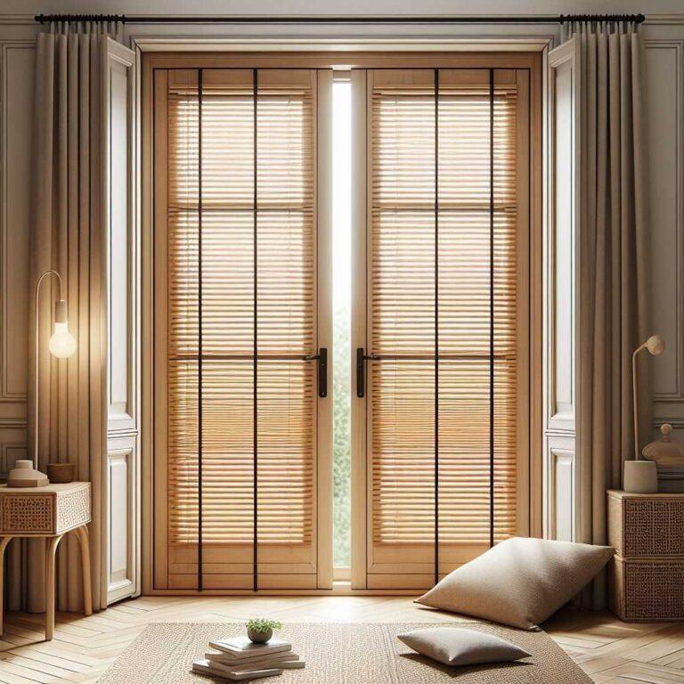 25 Stunning French Door Window Covering Ideas » HomeDecorFull