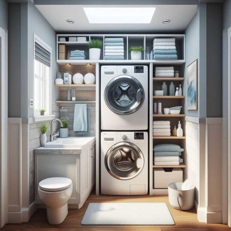 33 Brilliant Bathroom & Laundry Combo Ideas » HomeDecorFull