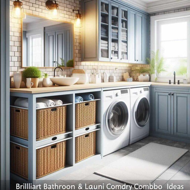 33 Brilliant Bathroom & Laundry Combo Ideas » HomeDecorFull