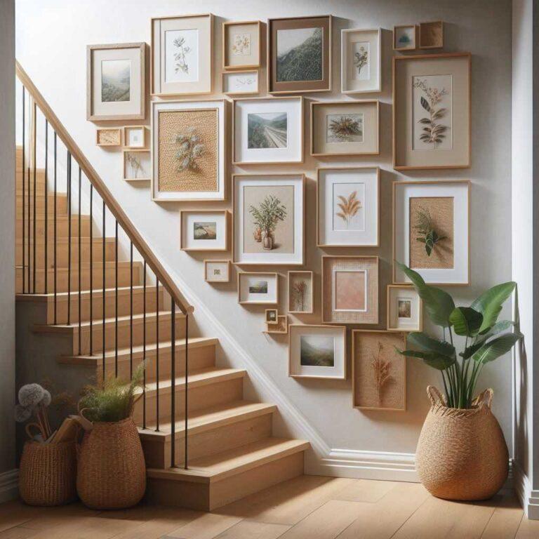 28 Stairway Gallery Wall Ideas To Get You Inspired » HomeDecorFull