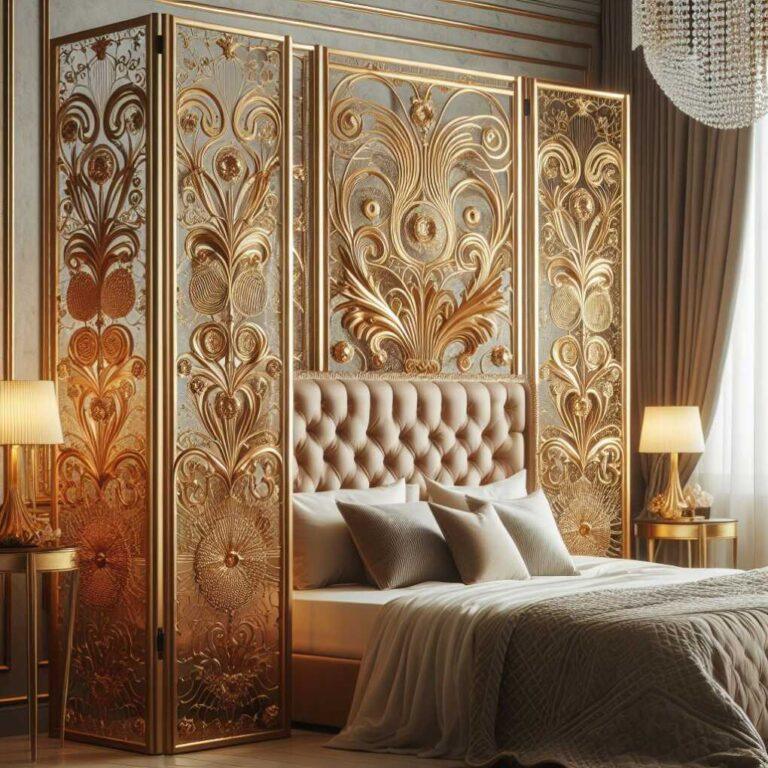 31 Ingenious Ideas To Use Room Dividers As Headboards » HomeDecorFull