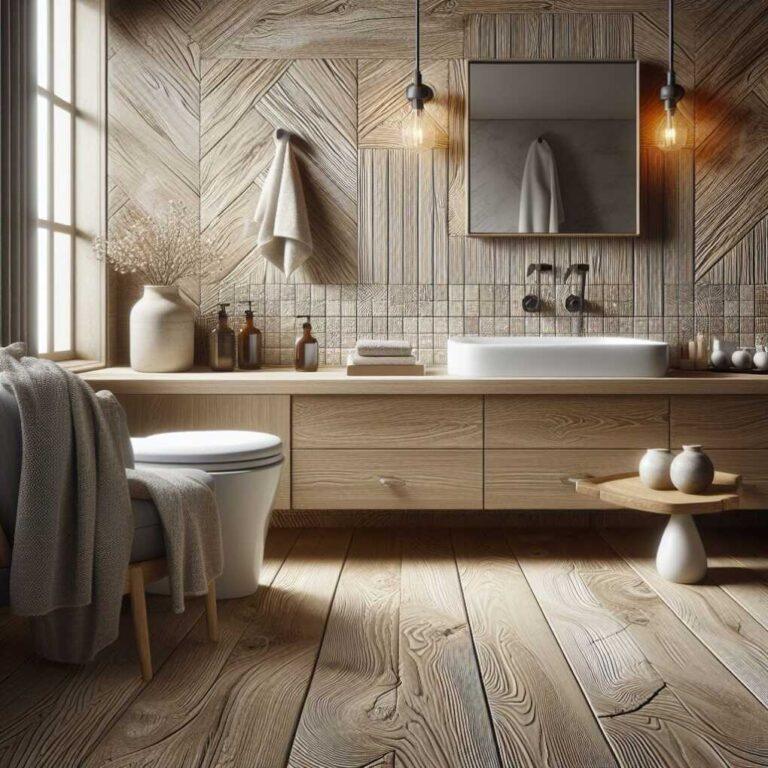 35 Stylish Wood Look Tile Ideas For Breathtaking Bathroom Designs ...