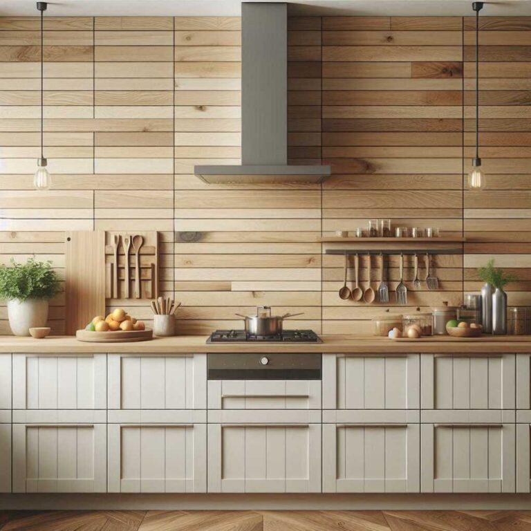 28 Wooden Kitchen Backsplash Ideas to Transform Your Space » HomeDecorFull