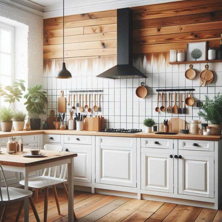 28 Wooden Kitchen Backsplash Ideas to Transform Your Space » HomeDecorFull