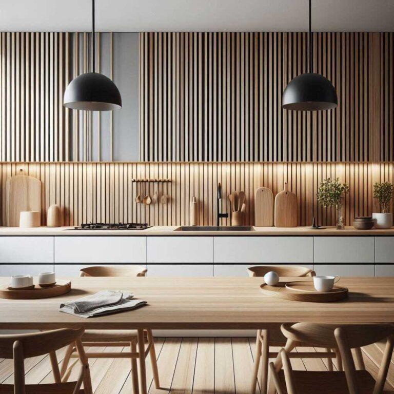 28 Wooden Kitchen Backsplash Ideas to Transform Your Space » HomeDecorFull