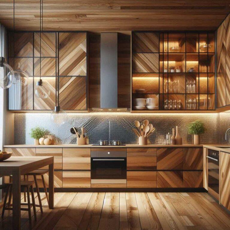 28 Wooden Kitchen Backsplash Ideas to Transform Your Space » HomeDecorFull