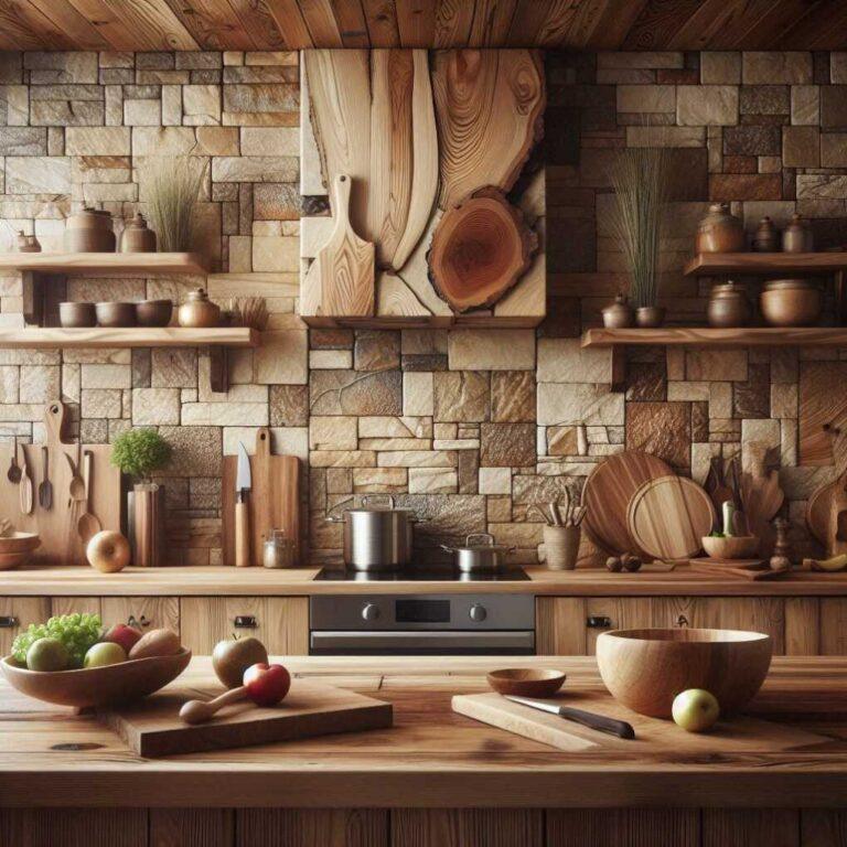 28 Wooden Kitchen Backsplash Ideas to Transform Your Space » HomeDecorFull
