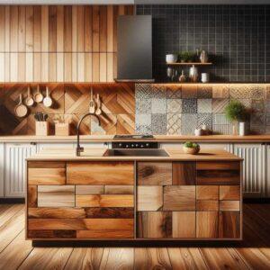 28 Wooden Kitchen Backsplash Ideas to Transform Your Space » HomeDecorFull
