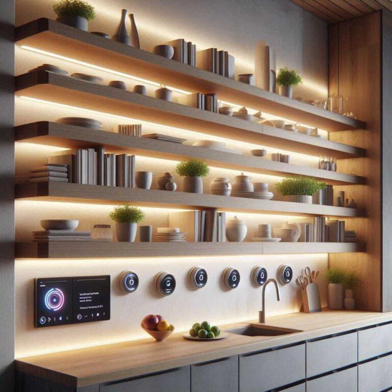 30 Innovative Floating Shelves Ideas for Kitchens » HomeDecorFull
