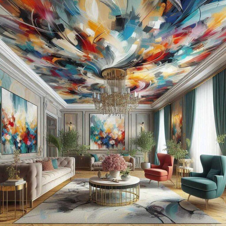 37 Eye-Catchy Wallpaper Ceiling Ideas to Transform Your Space ...