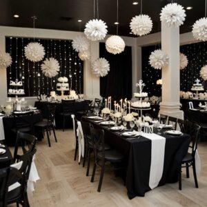 37 Best Black And White Party Decorations Ideas » HomeDecorFull