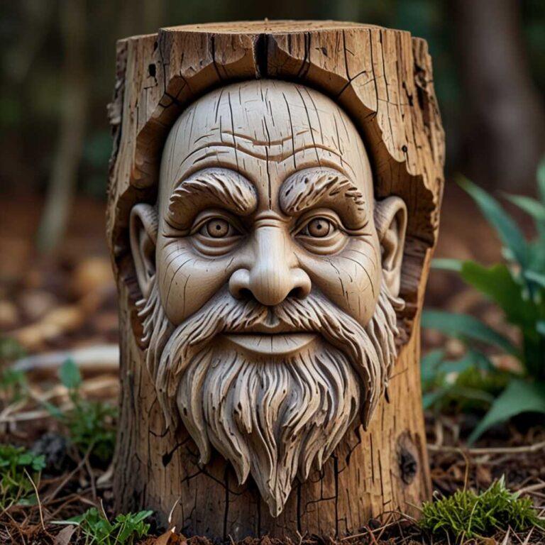30 Best Tree Stump Decorating Ideas: Transform Your Garden with Natural ...