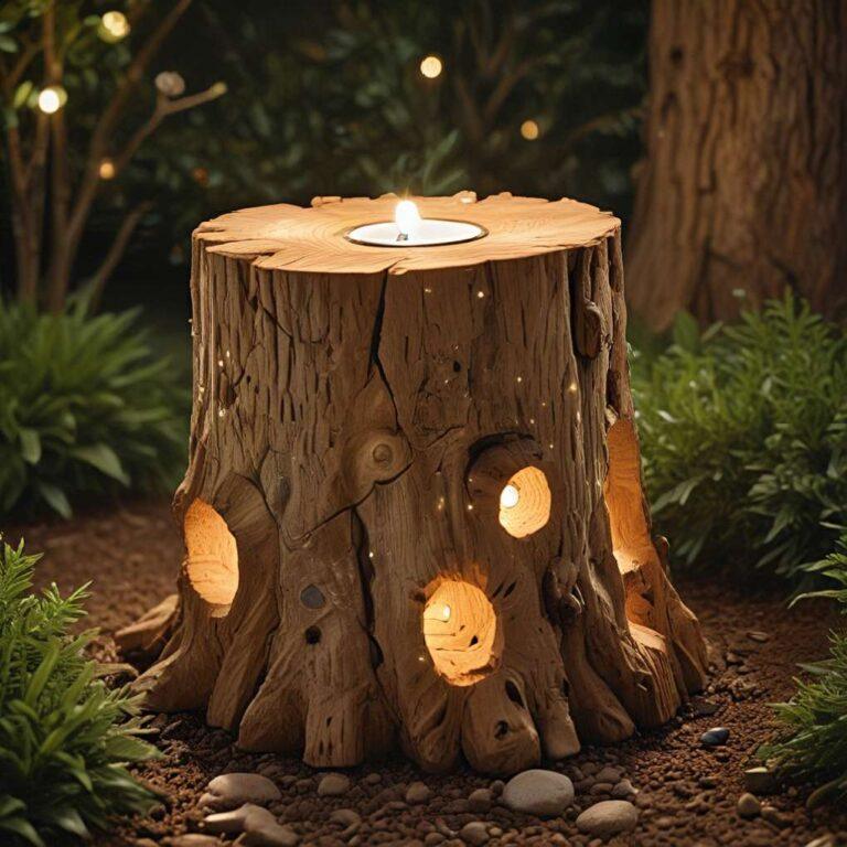 30 Best Tree Stump Decorating Ideas: Transform Your Garden with Natural ...