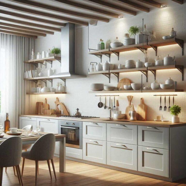 30 Innovative Floating Shelves Ideas for Kitchens » HomeDecorFull