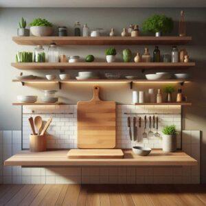 30 Innovative Floating Shelves Ideas for Kitchens » HomeDecorFull