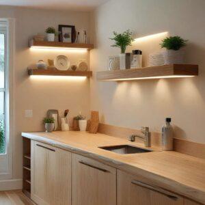 30 Innovative Floating Shelves Ideas for Kitchens » HomeDecorFull