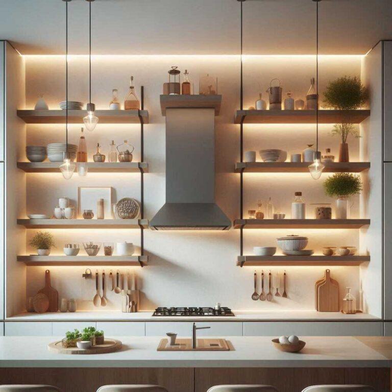30 Innovative Floating Shelves Ideas for Kitchens » HomeDecorFull