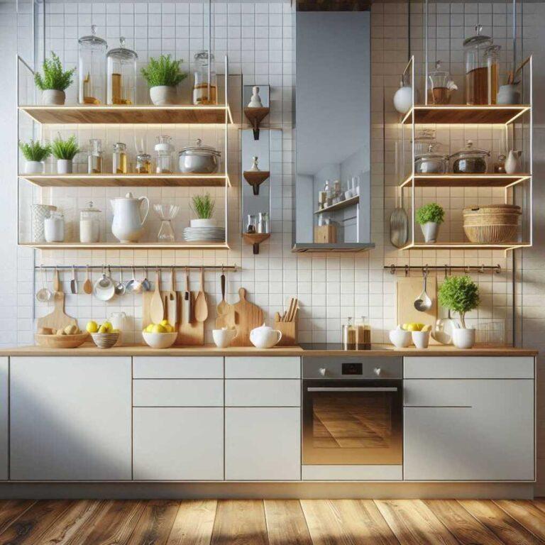 30 Innovative Floating Shelves Ideas for Kitchens » HomeDecorFull