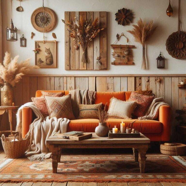 30 Vibrant and Versatile Orange Couch Living Room Ideas » HomeDecorFull