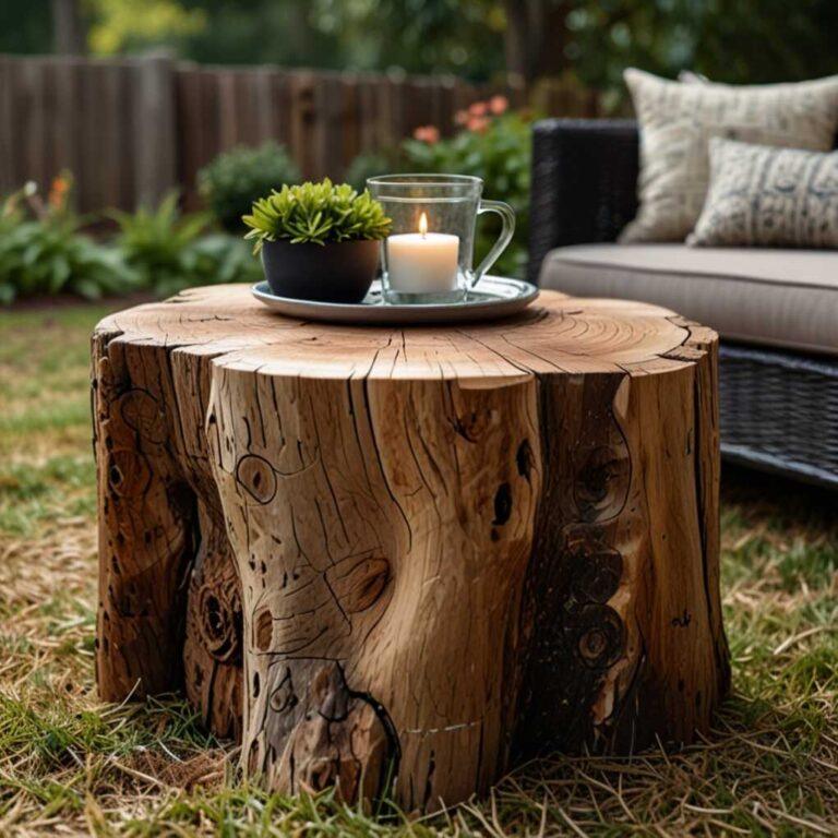 30 Best Tree Stump Decorating Ideas: Transform Your Garden with Natural ...