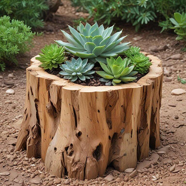 30 Best Tree Stump Decorating Ideas: Transform Your Garden with Natural ...