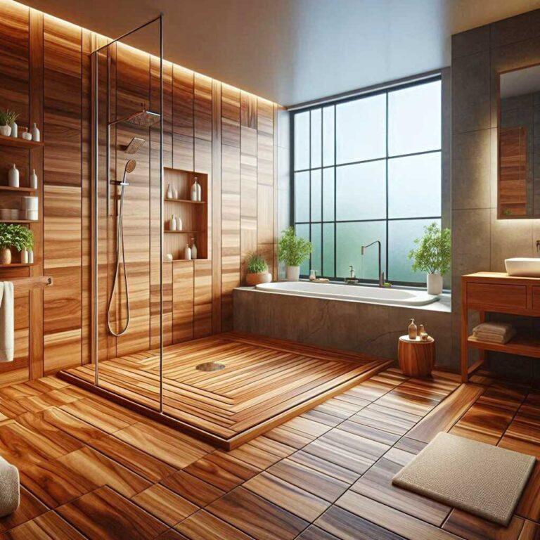 33 Bathroom Wood Flooring Ideas: Elevate Your Space with Warmth and ...