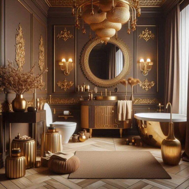 31 Brown Bathroom Ideas: Embrace Earthy Elegance » HomeDecorFull