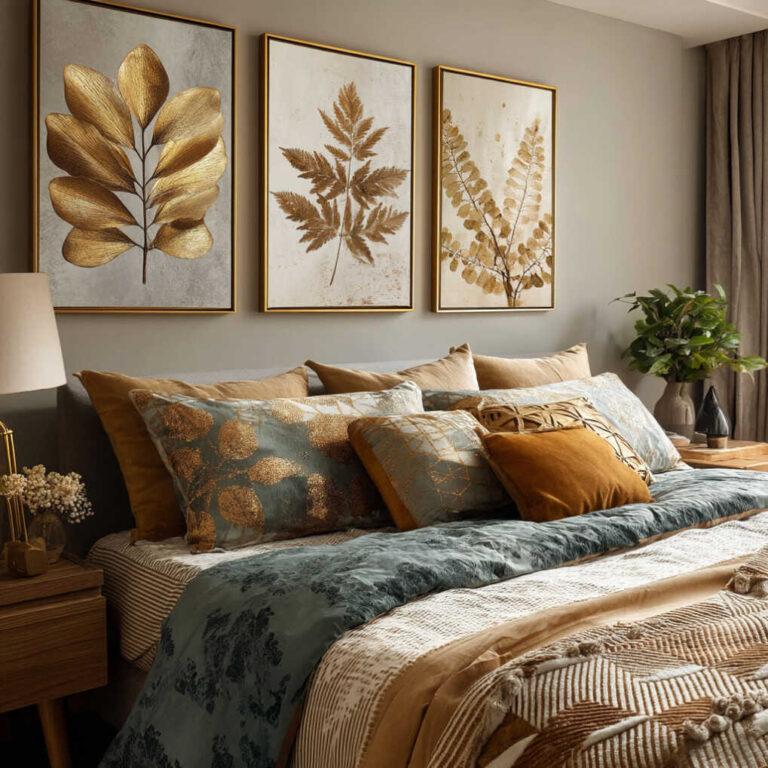 15 Gold Wall Decor Ideas to Elevate Your Space with Luxury and Glamour ...