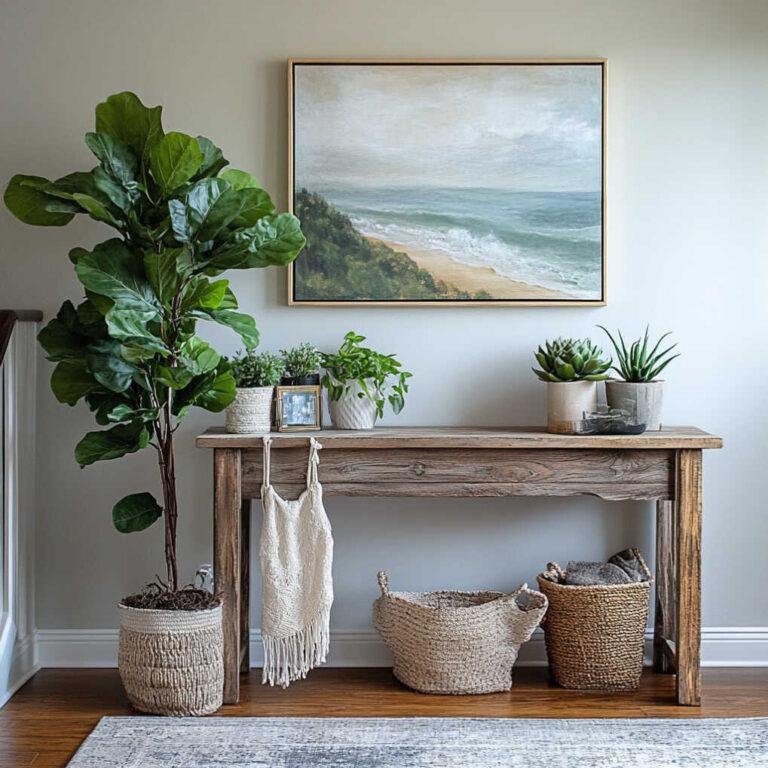 14 Console Table Decor Ideas to Elevate Your Home's Style » HomeDecorFull