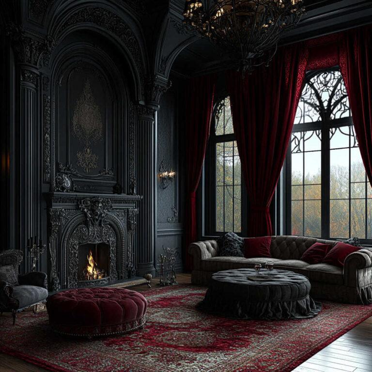 15 Gothic Home Decor Ideas for Dark Ambiance » HomeDecorFull