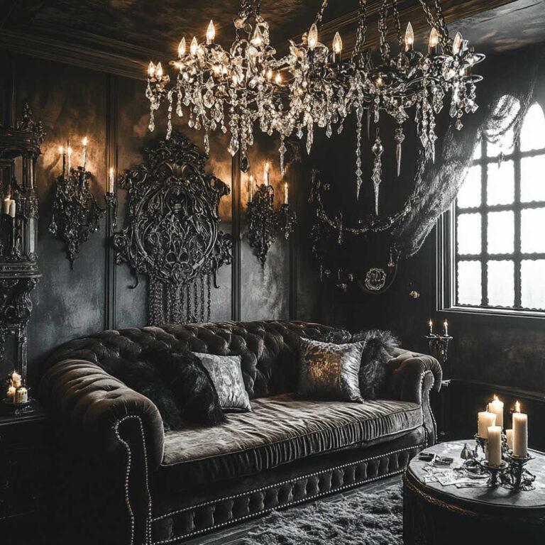 15 Gothic Home Decor Ideas for Dark Ambiance » HomeDecorFull